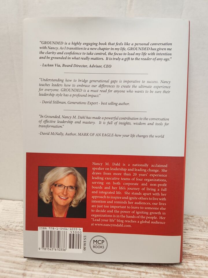 Grounded : Leading Your Life with Intention by Nancy M. Dahl (2017, Hardcover) 9781545610336| eBay