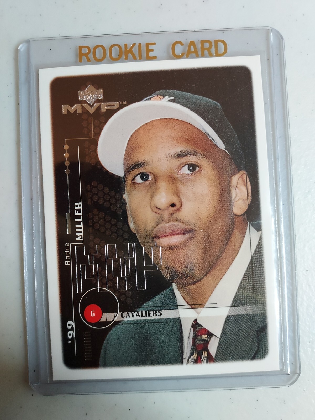 1999-00 Upper Deck MVP #214 Andre Miller Rookie Card Cleveland ...