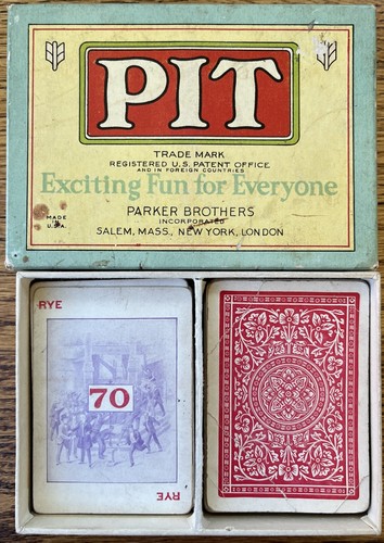 1919 Pit Card Game, Complete, Parker Brothers | eBay