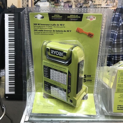 Ryobi RYi300BG 40V 300W Power Source Battery Inverter for sale online ...