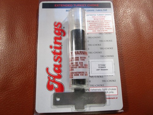 Hastings Tru Choke 12 gauge Extended TURKEY choke tube new old stock | eBay