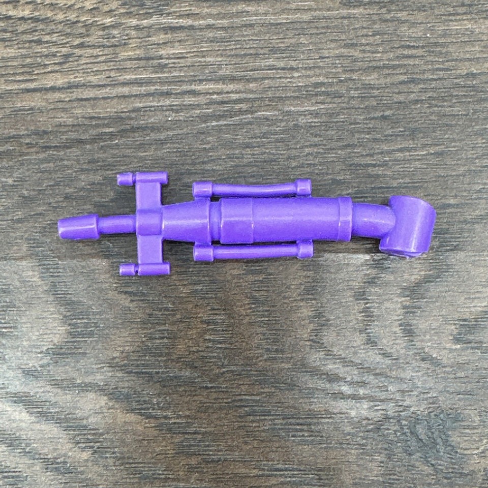 Vintage TMNT Ninja Turtles 1990 Technodrome Rear purple laser gun | eBay