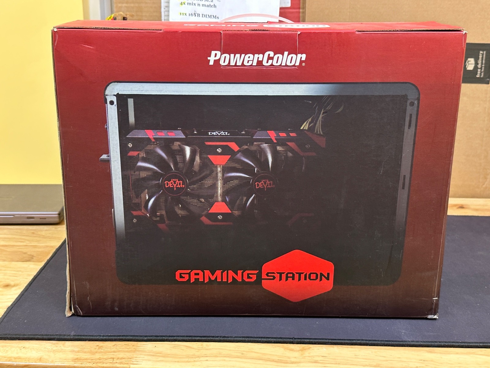 PowerColor Gaming Station eGPU Enclosure - No GPU - Includes TB3 ...