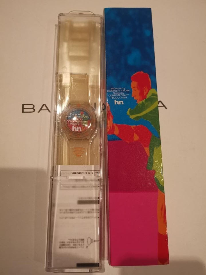 Rare Winning Item: Asahi Switch Swatch Produced by Hidetoshi Nakata | eBay