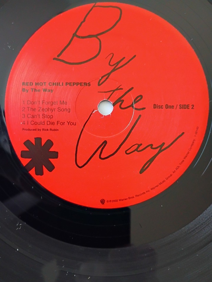 Red Hot Chili Peppers - By The Way -NM/NM 2002 Funk Punk Rock W/B ...