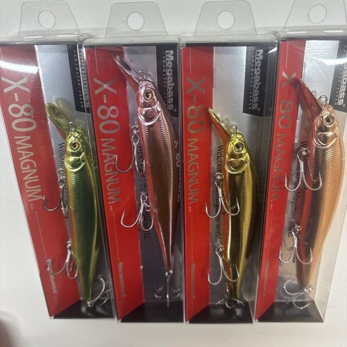 Megabass X-80 Magnum 2023 Limited Color Set Of 4 | eBay