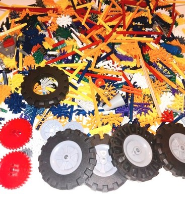 K'NEX Toys 2 Gallons 4 pounds Build Anything Rods, Clips, Connectors ...