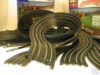 3pc 1979 Aurora AFX Vintage BULK Slot Car Flex Track UNUSED Rarely ...
