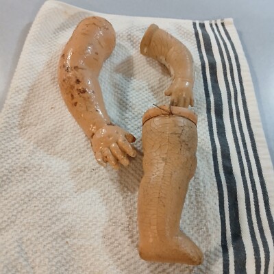 Antique Composition Doll Body Parts Replacement Parts Repair 1910s-20s ...