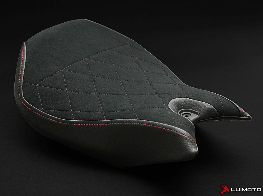 DUCATI PANIGALE 1299 DIAMOND RIDER & PASSENGER SEAT COVERS SUEDE ...