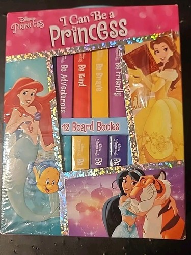 Disney Princess - I Can Be a Princess Board Books 12-Book Set NIB (Pre ...