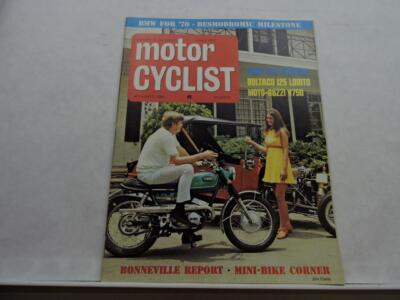 Motorcyclist Magazine November 1969 Bultaco Moto Guzzi Yamaha Suzuki ...