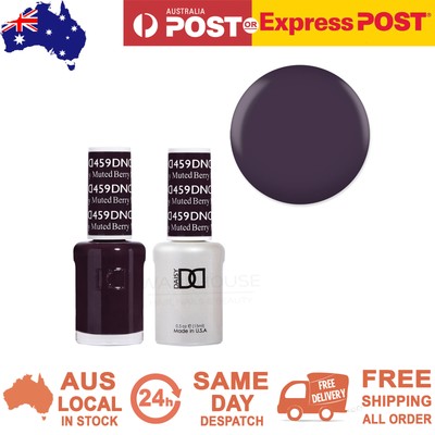 DND 459 Muted Berry - Daisy Collection Nail Gel & Polish Duo 15ml | eBay
