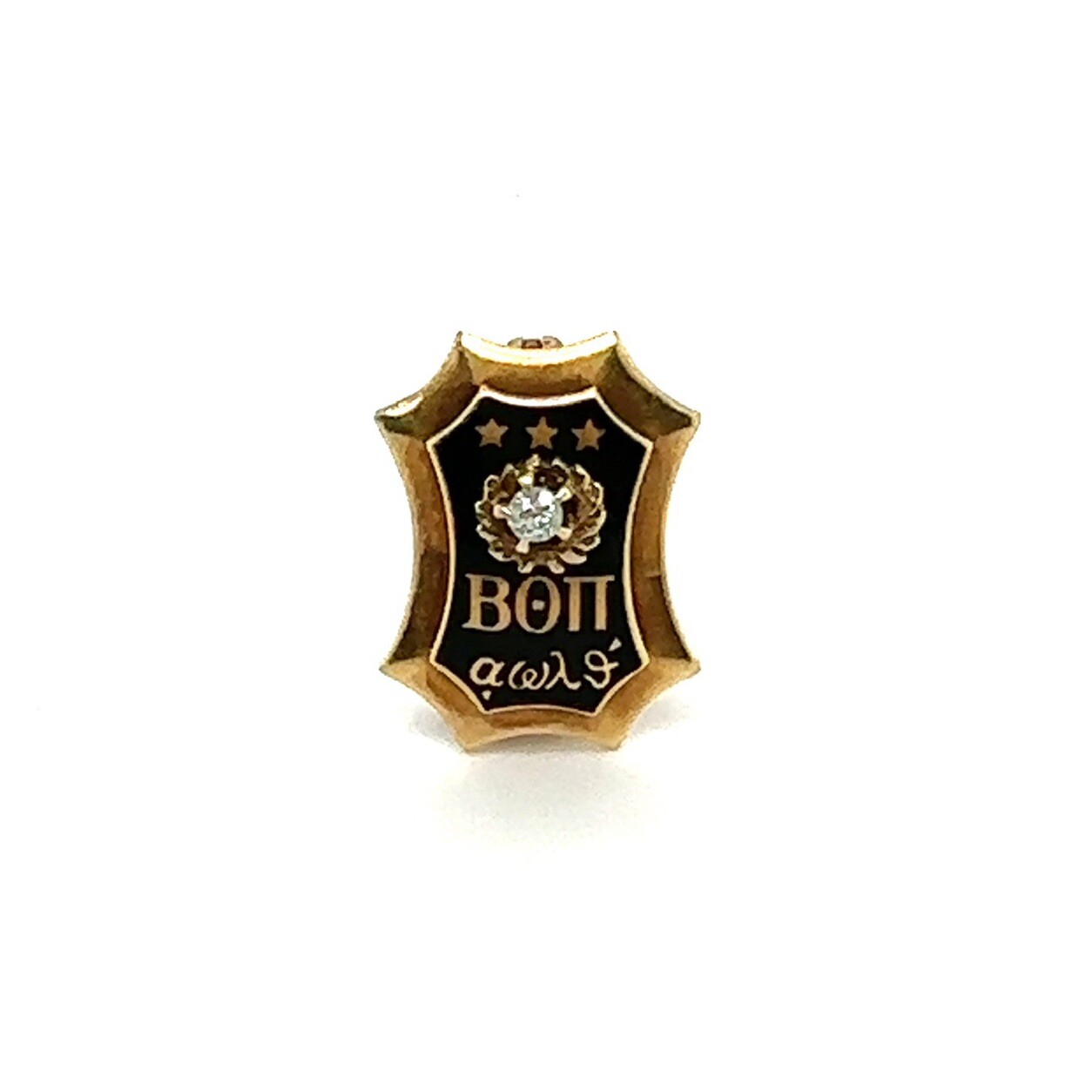 Antique 1915 Beta Theta Pi Pledge 14k Yellow Gold Badge - Beta Pi ...