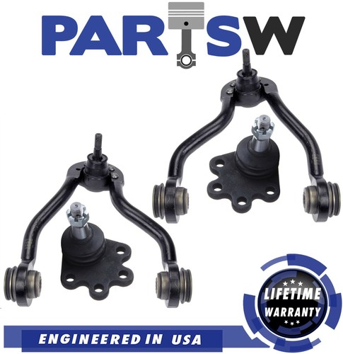 4Pc Upper Control Arms Lower Ball Joint Suspension for K1500 K2500 ...