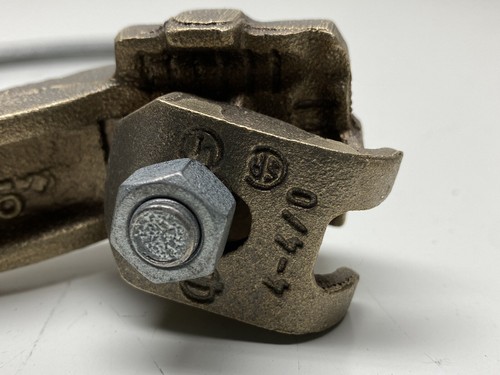 BURNDY GAR3905 Lot of 2 Grounding Connector 4-4/0 4" 4-1/2" - 5" | eBay