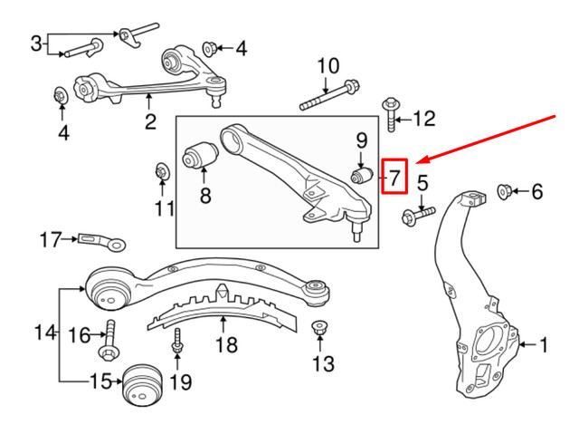 Genuine Jaguar Arm-Wishbone T2H19026 OEM for sale online | eBay
