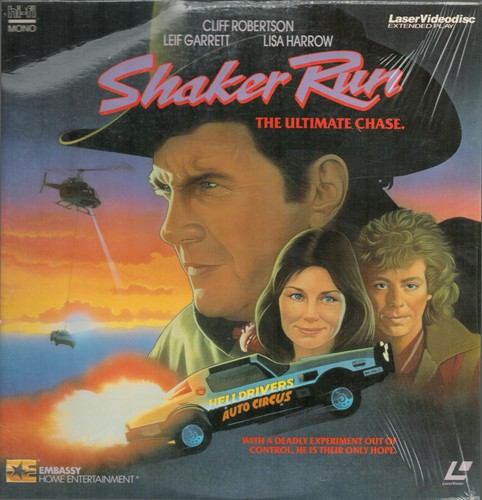 Shaker Run (1985) Laserdisc | eBay