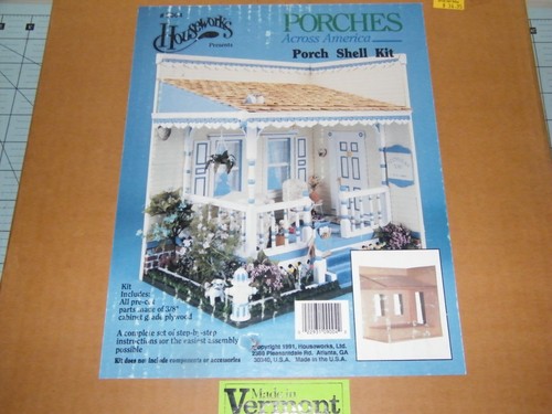 Houseworks Dollhouse Porches Across America Porch Shell Kit - NIB | eBay