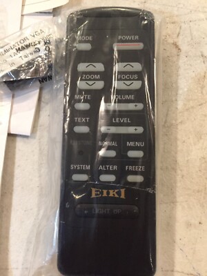 Eiki New Remote For Projector Model LC-5200U | eBay