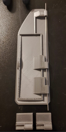 Mercedes-Benz R230 SL Rear Edge Cover Trim Panel Roof Flap/Hinges 2.0 ...