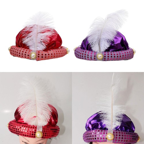 Indian Sultan Turban Hats Costume Accessory Indian Cap Scarf for ...