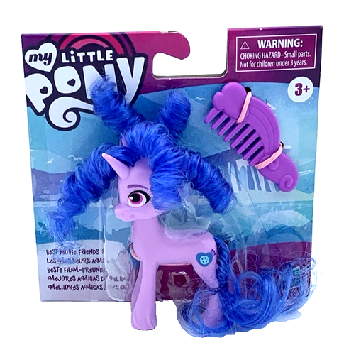My Little Pony Best Movie Friends Izzy MoonBow Posable Figure W/Comb 3 ...
