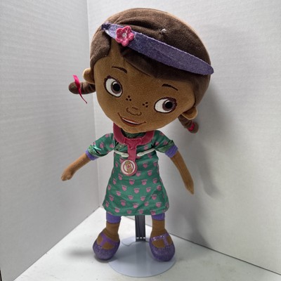 Disney Store Doc McStuffins Dottie 12" Plush Girl Doctor Doll Stuffed ...