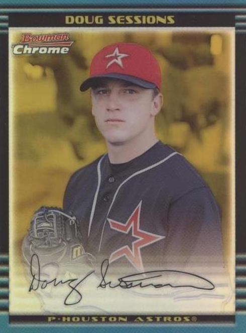 2002 Bowman Chrome - Doug Sessions #310 Gold Refractor /50 (RC) for ...