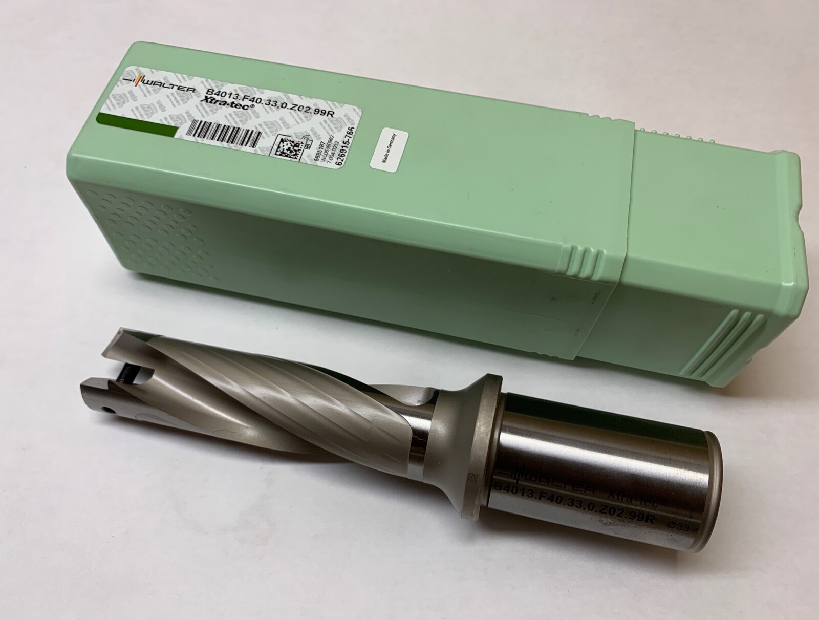 WALTER Xtra.tec Indexable Coolant Twist Drill - B4013.F40.33,0.Z02.99R ...