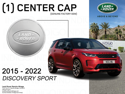 2015-2022 LAND ROVER DISCOVERY SPORT Genuine OEM Center Cap Genuine ...