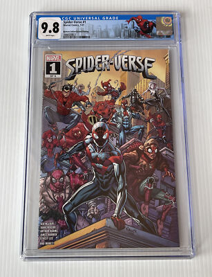 SPIDER-VERSE #1 WALMART VARIANT CGC 9.8 2019 *1ST APPEARANCE SPIDER ...