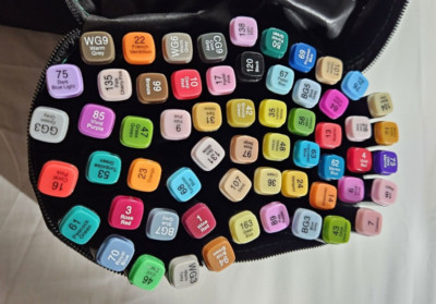 Wellokb Markers Pack of 60 Markers | eBay