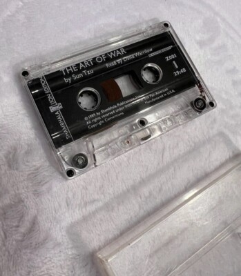 The Art Of War Audiobook Cassette Sun Tzu voiced by David Warrilow | eBay
