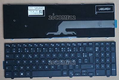 For Dell Inspiron 15 3565 3567 3568 3573 3576 Keyboard French Clavier ...