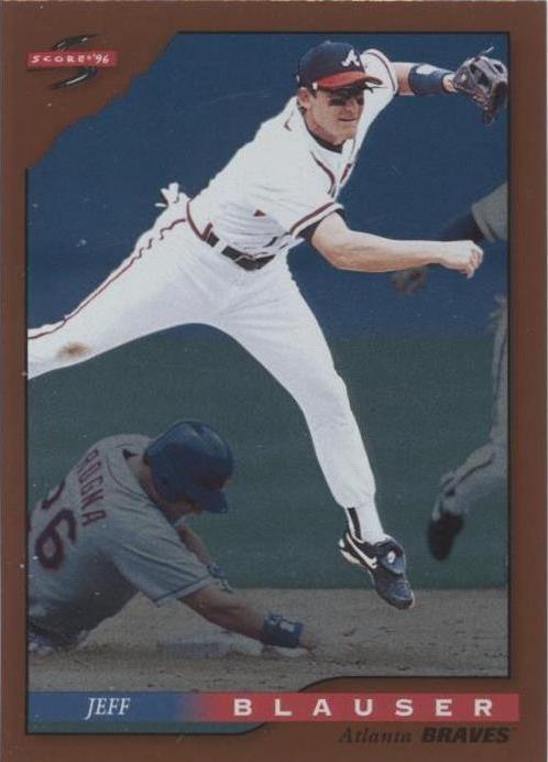 1996 Score - Jeff Blauser #13 Dugout Collection Series 2 for sale ...