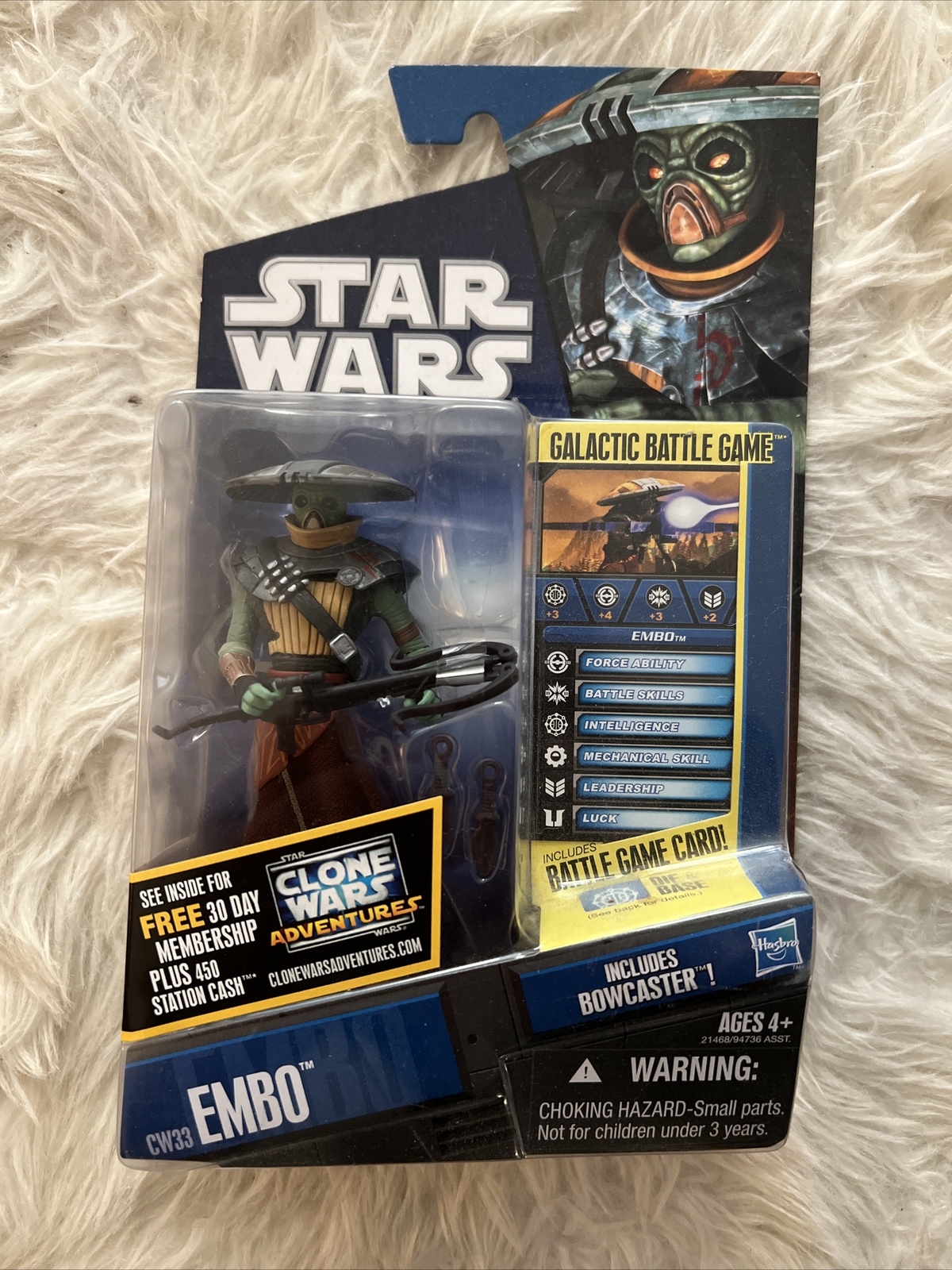 2010 Hasbro Star Wars Clone Wars Set of 6 Embo Rex Skywalker Figure ...