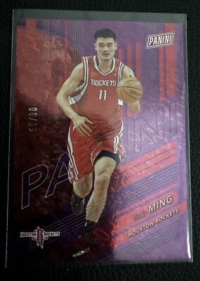 2024 Panini The National Yao Ming Rockets #10/15 Purple | eBay