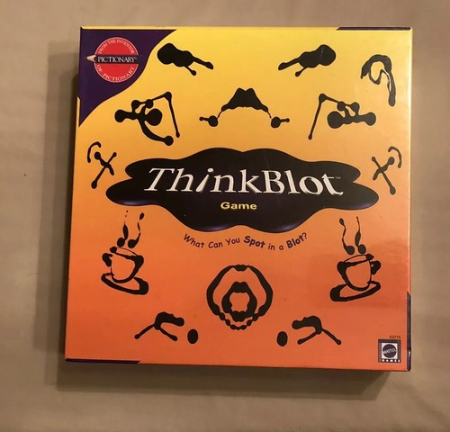 ThinkBlot Mattel Board Game - From The Inventor Of Pictionary New ...