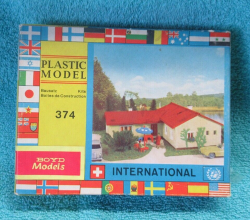HO Scale Boyd Models 374 House Model Kit Open Box | eBay