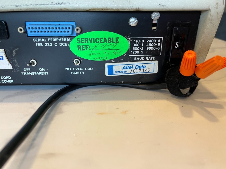 Vintage Volker-Craig VC-4152 Terminal with Keyboard - Powers On | eBay