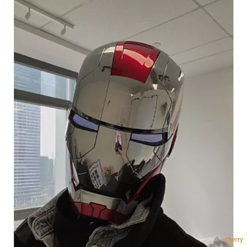 MK5 Iron Man Helmet Voice Touch Control Wearable Christmas Hallowmas ...