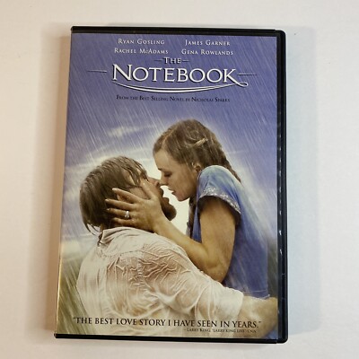 The Notebook (DVD, 2004) Romance Gosling McAdams Garner Rowlands ...