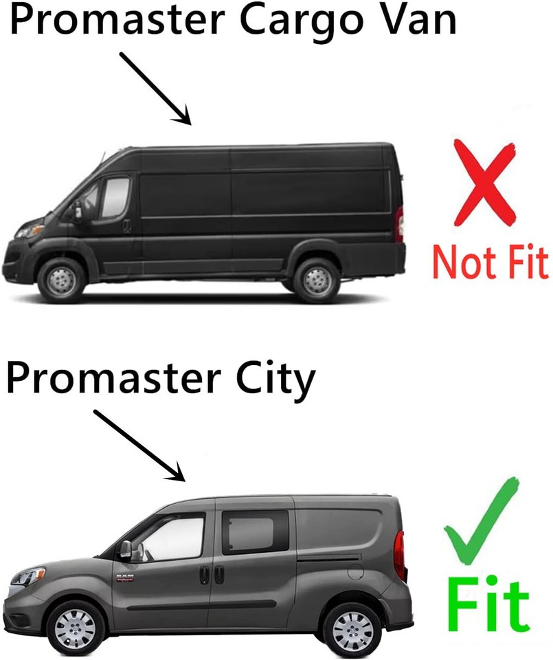 Fits 2015-2022 Ram Promaster City Van Driver Left Front Door Window ...
