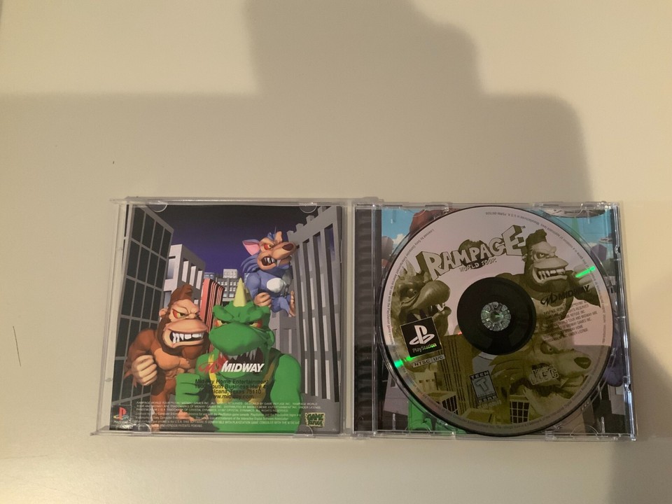 Rampage World Tour - Playstation 1 - PS1 - PS2 - PS3 31719267101| eBay
