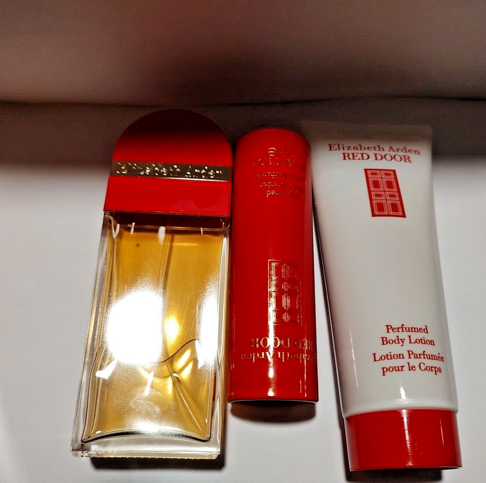 Elizabeth Arden RED DOOR EDT Spray 1.7 Oz/ Powder 1 oz/ Lotion 3.3oz ...