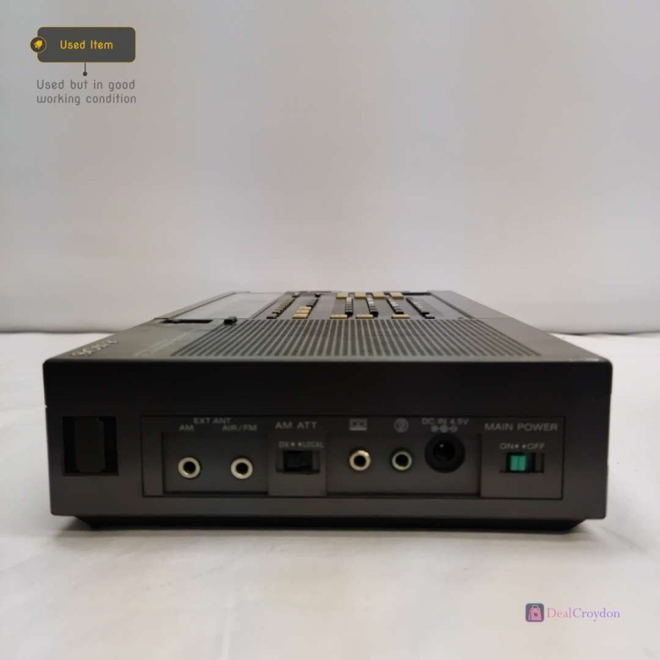 SONY ICF-2001D AIR FM LW MW SW PLL SYNTHESIZED RADIO WORLD BAND ...