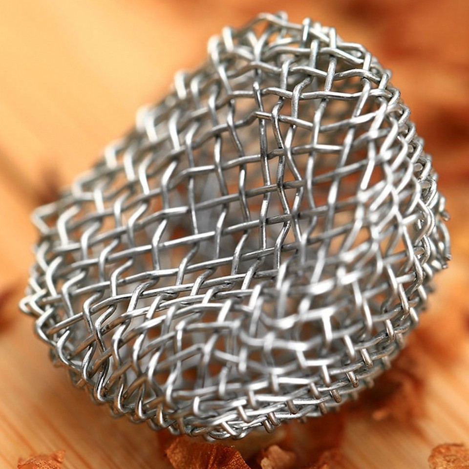 Tobacco Smoking Pipe Filter Screen Ball Durable Stainless Steel Mesh ...