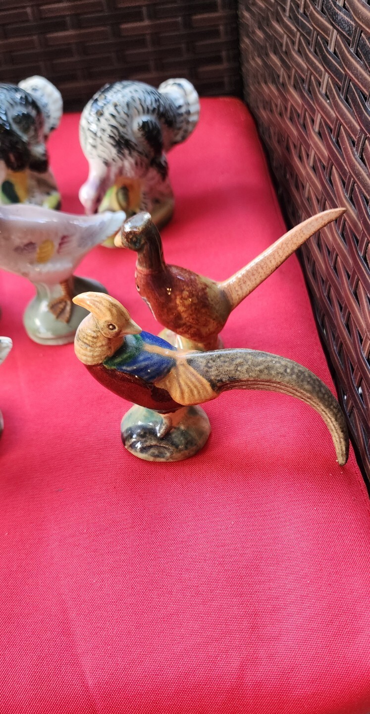 Vtg Lot of 7 ROSEMEADE Birds SALT & PEPPER SHAKERS Robin Chickadee Pre Owned P1 | eBay