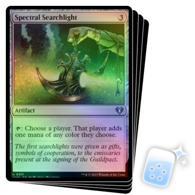 FOIL SPECTRAL SEARCHLIGHT X4 Commander Masters Magic MTG MINT CARD | eBay